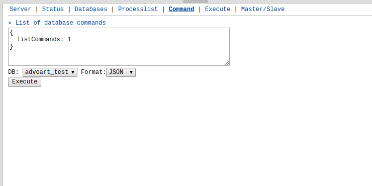 Web UI Admin Interface for MongoDB from HostingRaja