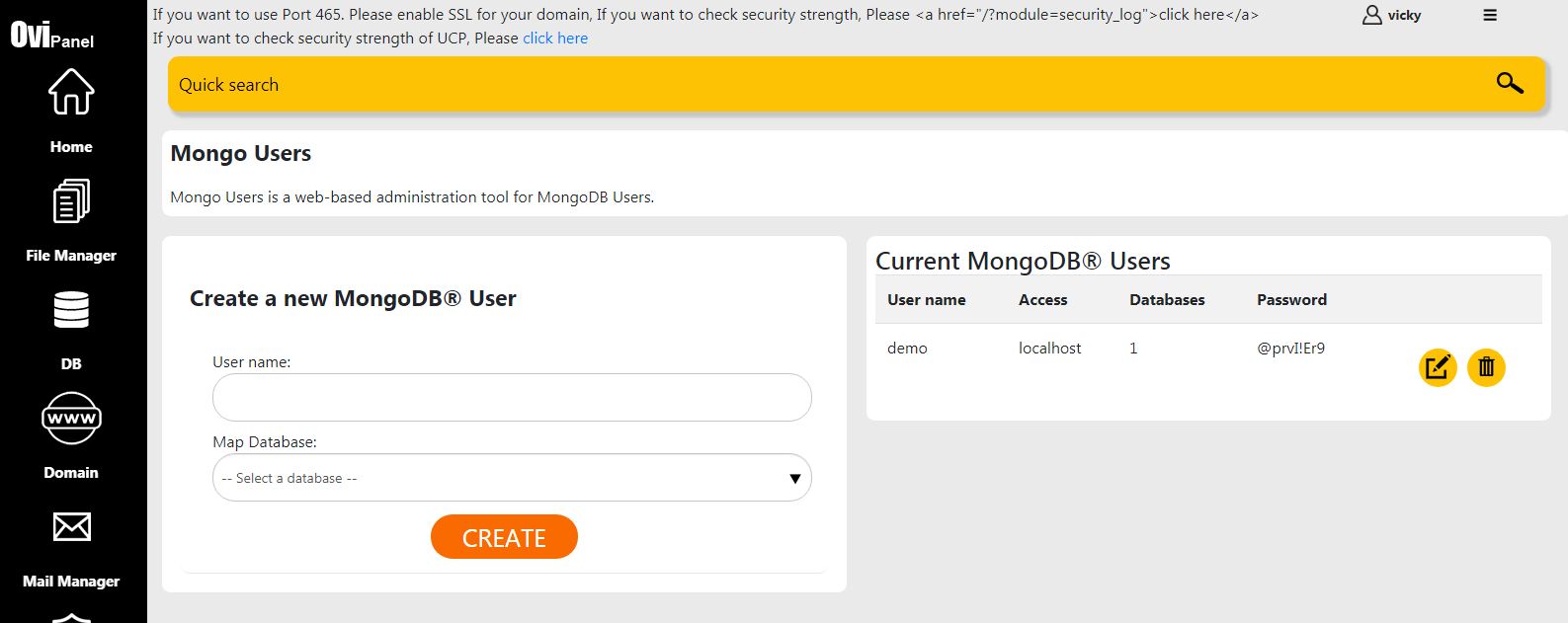 Web Ui Admin Interface For Mongodb From Hostingraja