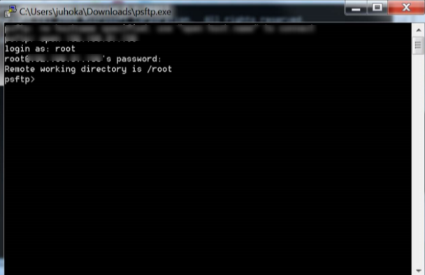 How to login to server?